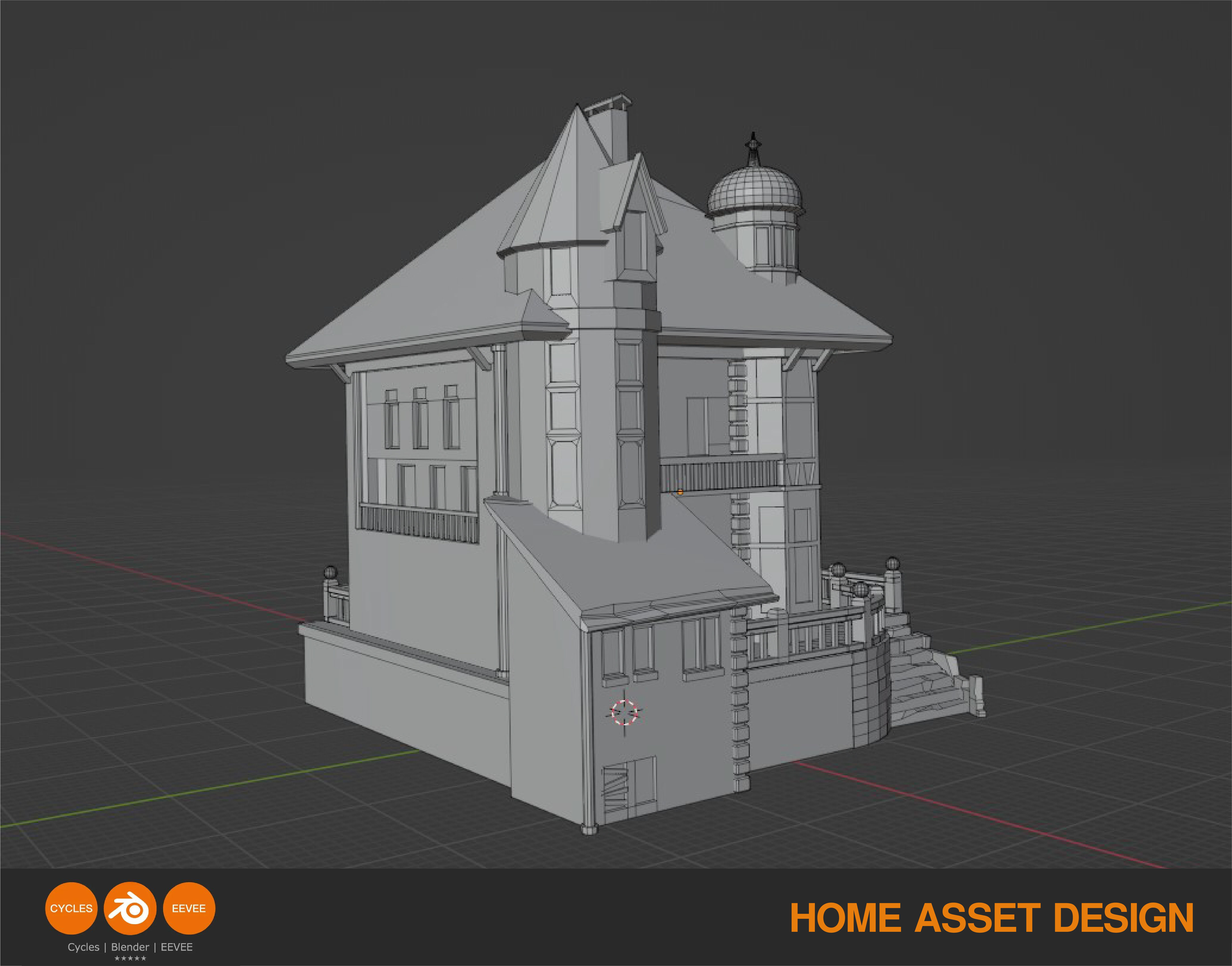 3D model 3D HOME GAME ASSET VR / AR / low-poly | CGTrader