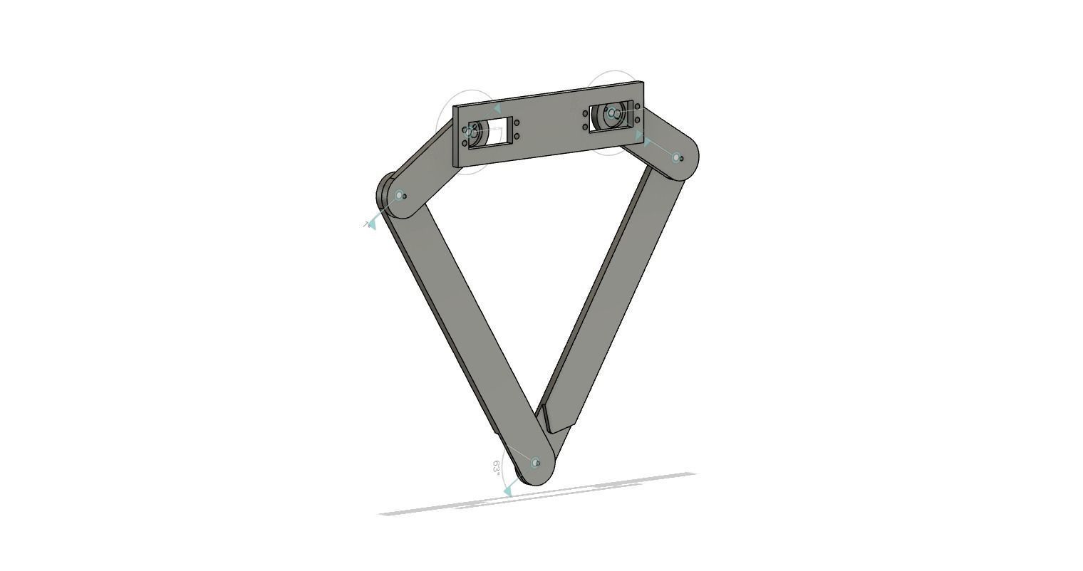 2 Axis Delta Robot 3D model 3D printable | CGTrader