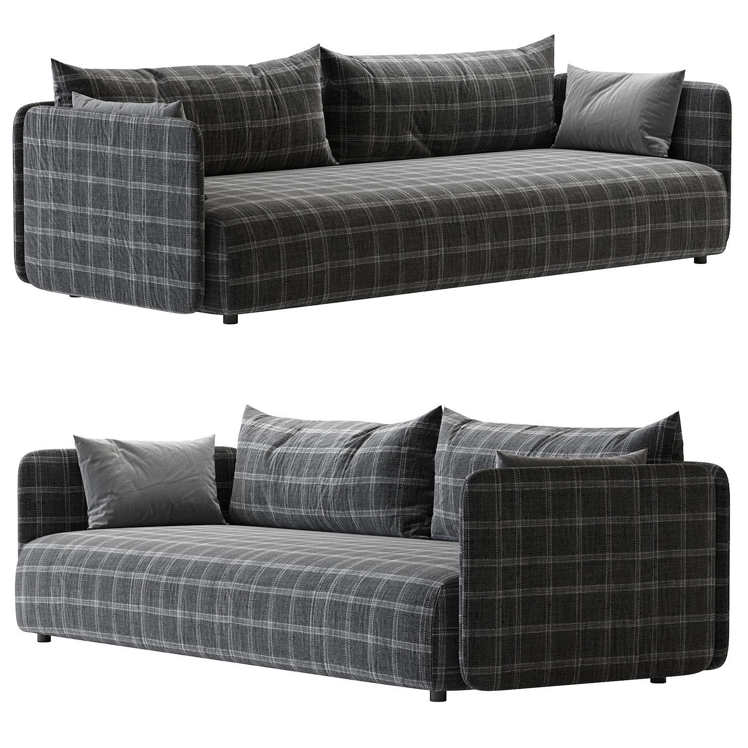 Offset Sofa 3D model | CGTrader