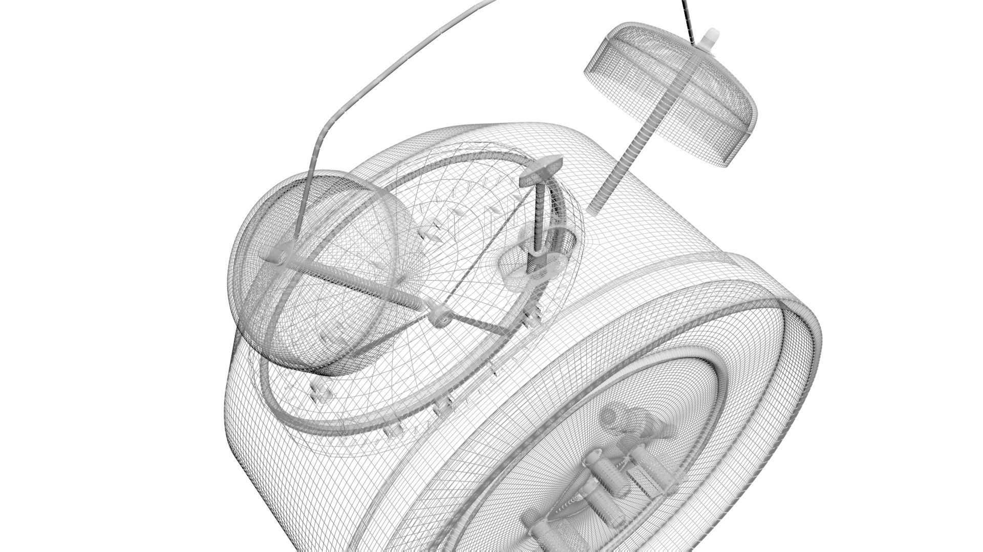 Alarm Clock 3D model | CGTrader