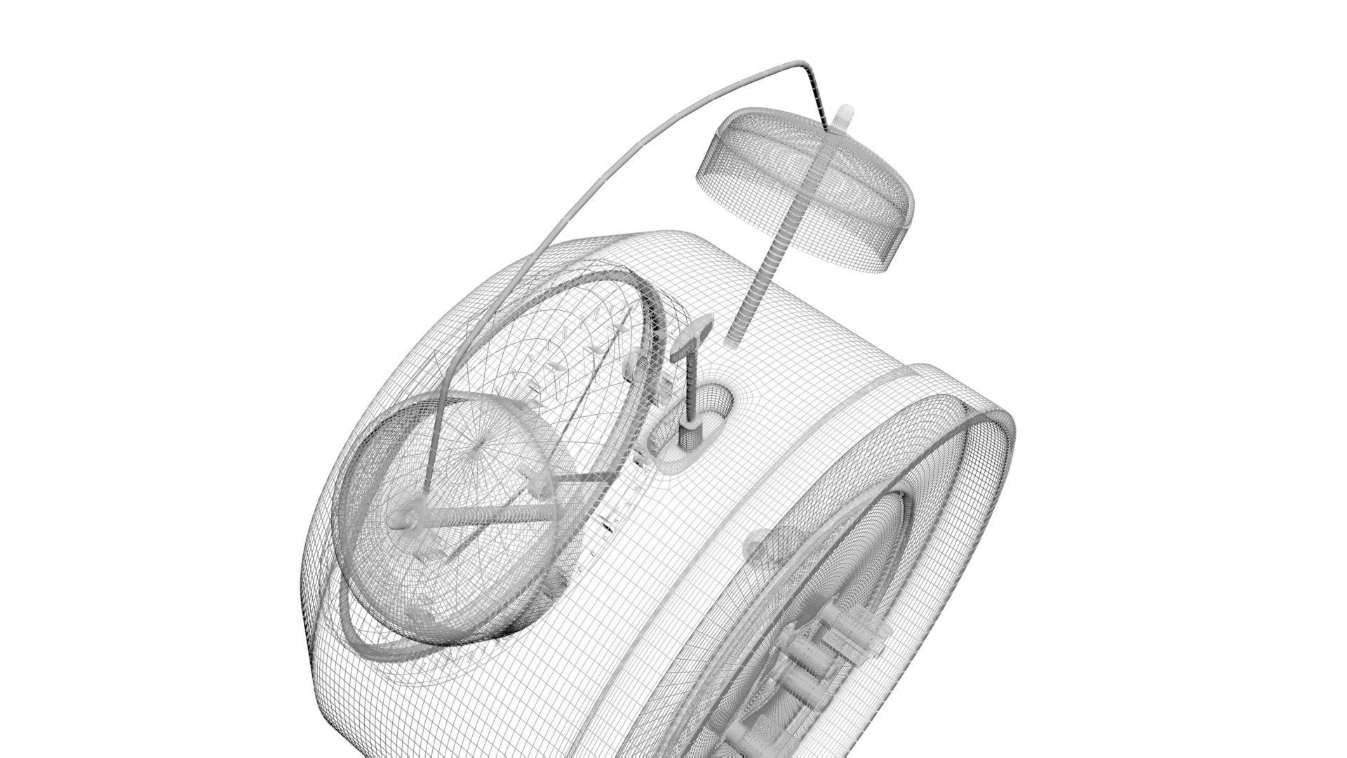 Alarm Clock 3D model | CGTrader