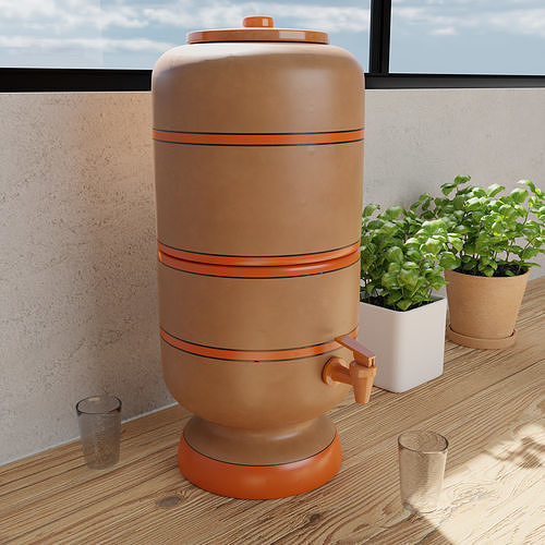 3D model Clay Filter VR / AR / low-poly | CGTrader