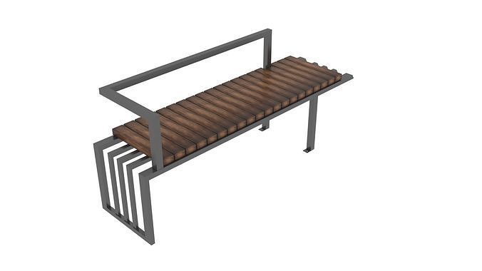 Bench 3D model | CGTrader