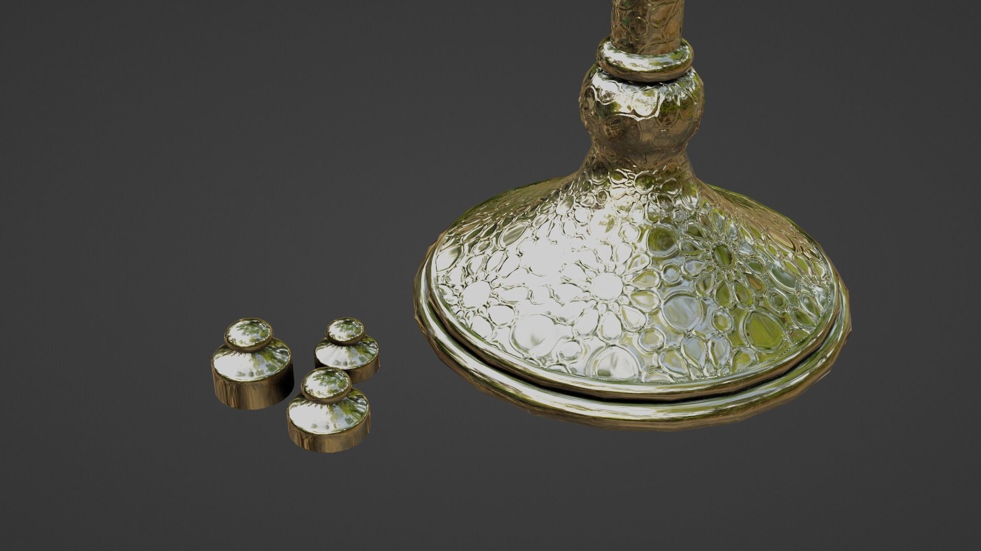 3D model Scales balance scale with two pots VR / AR / low-poly | CGTrader