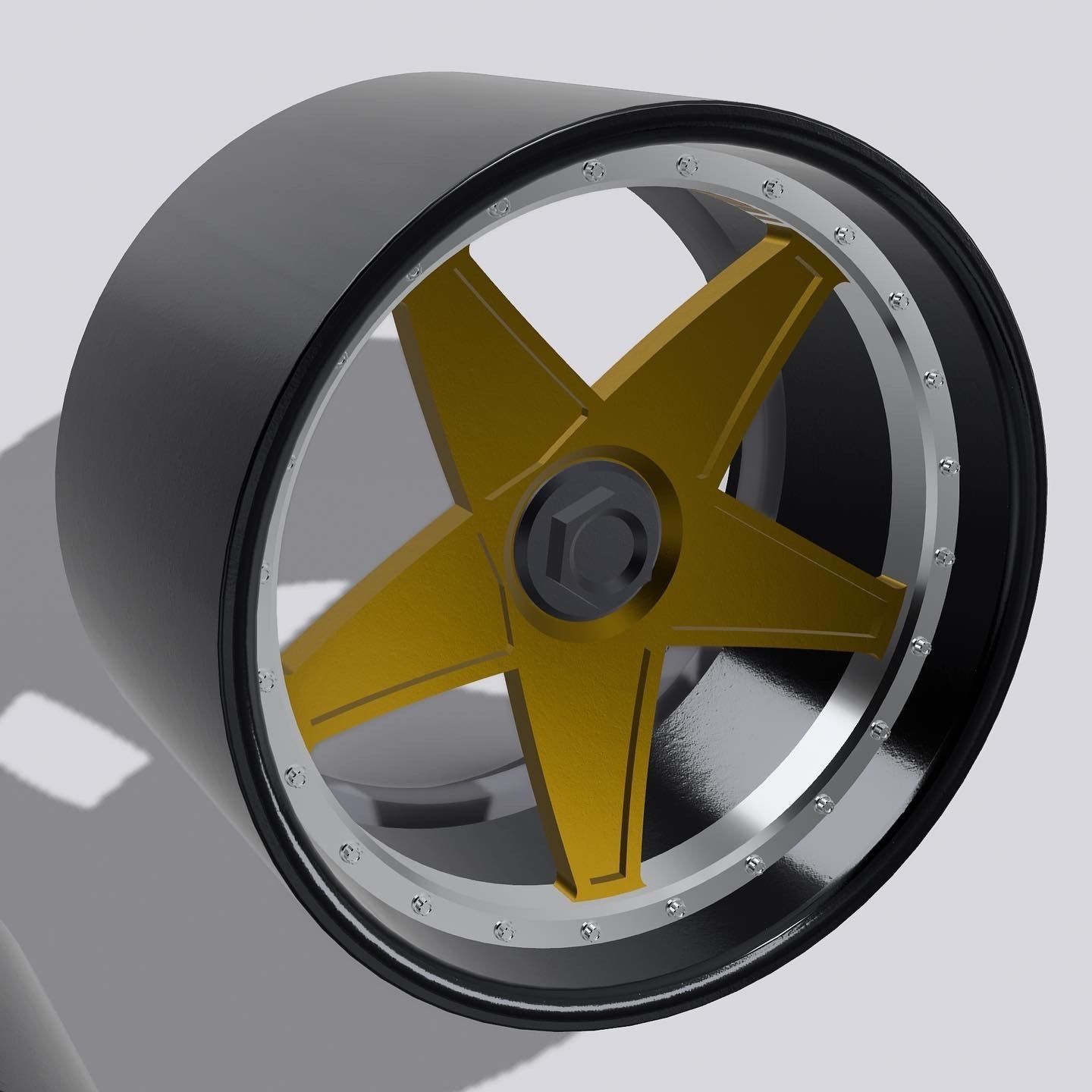 20inch Concave Testarossa Wheels 3 offsets w Tires 3D model 3D ...