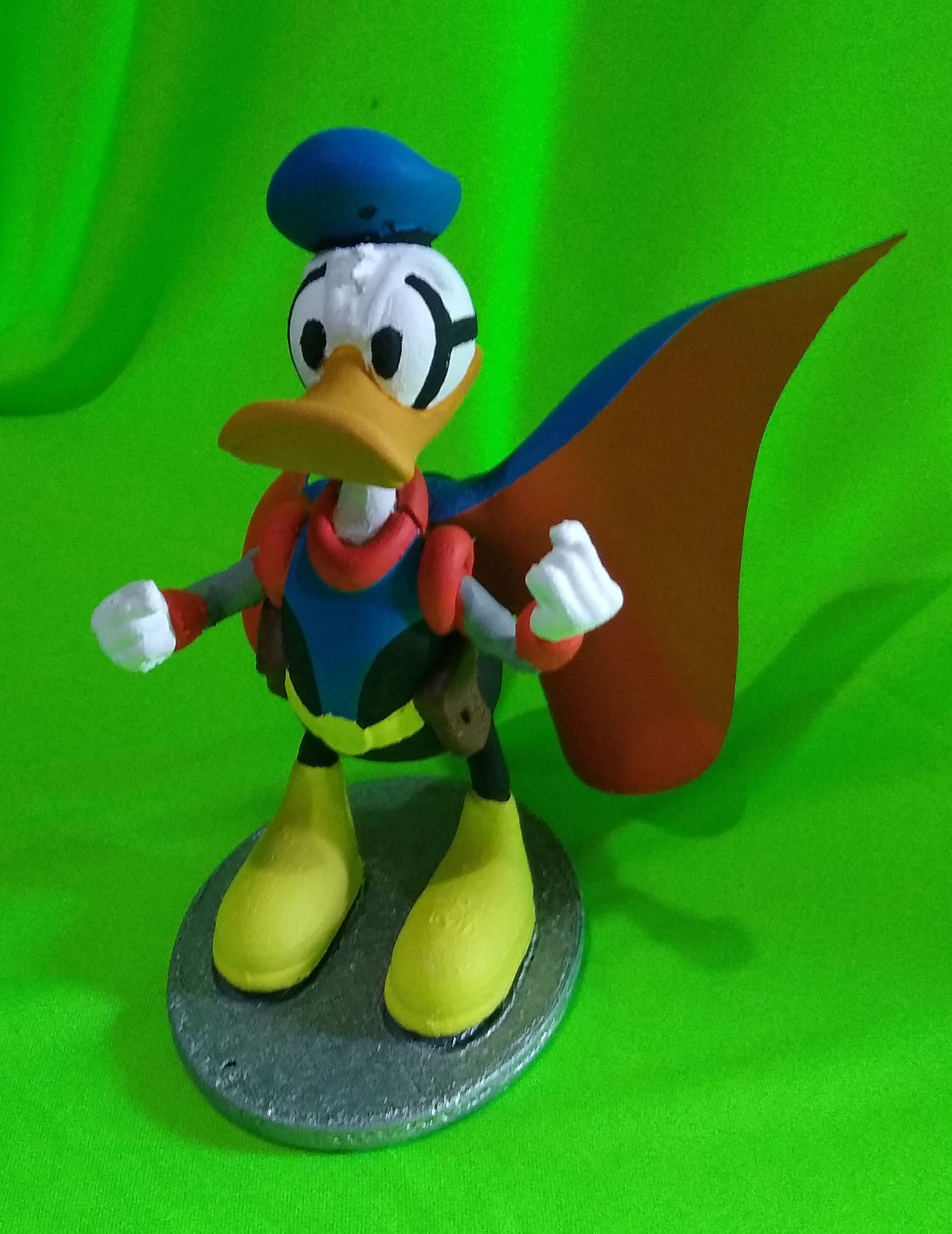 Donald Duck Paperinik Super pato 3D model 3D printable | CGTrader