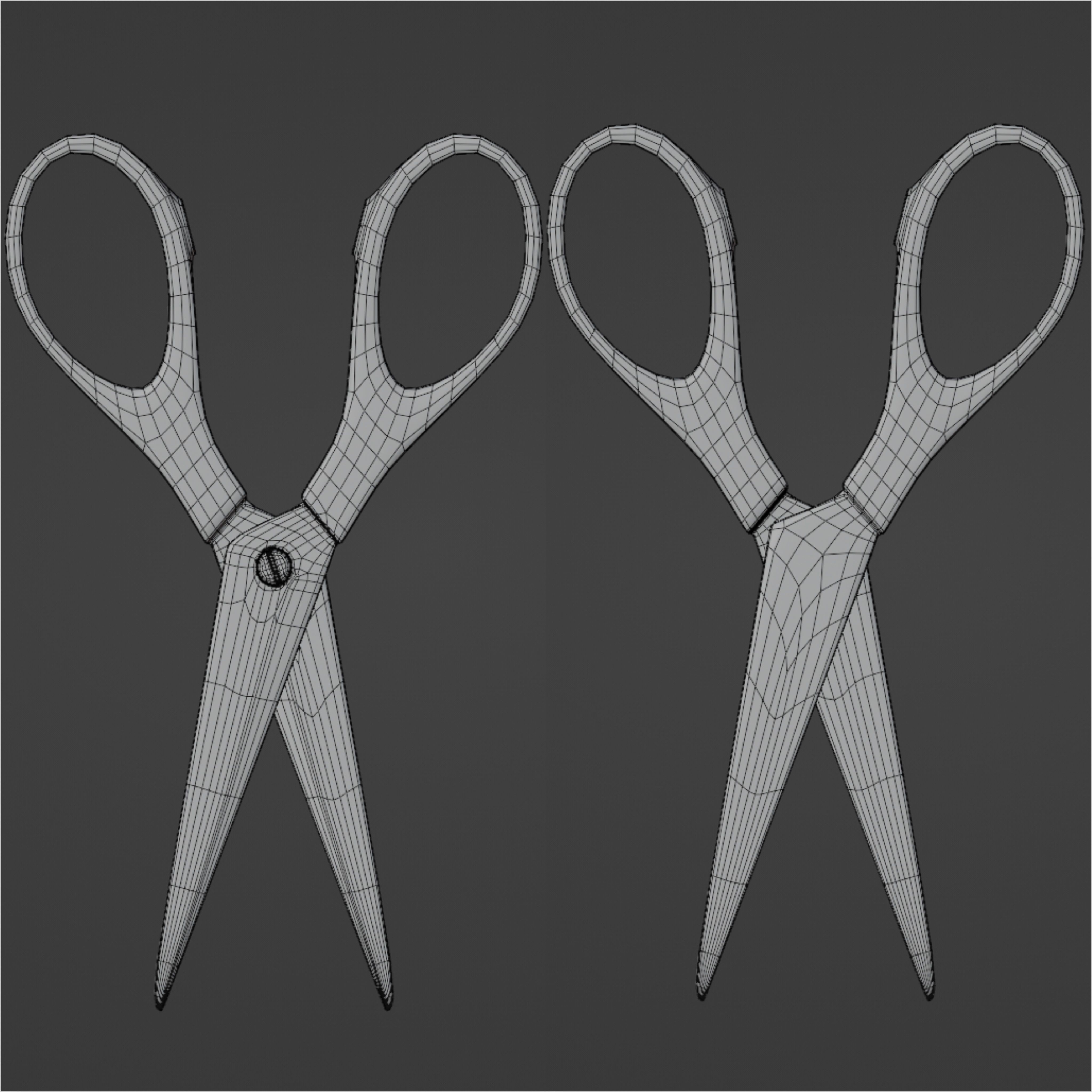 3D model Rigged School Scissor VR / AR / low-poly | CGTrader