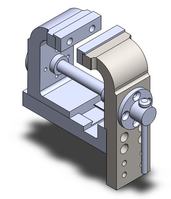 Clamp machine tool 3D model 3D printable | CGTrader