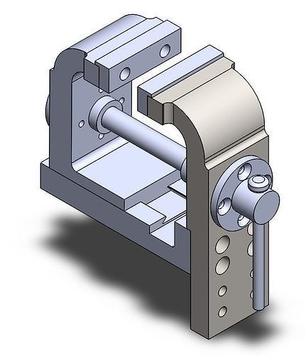 Clamp machine tool 3D model 3D printable | CGTrader