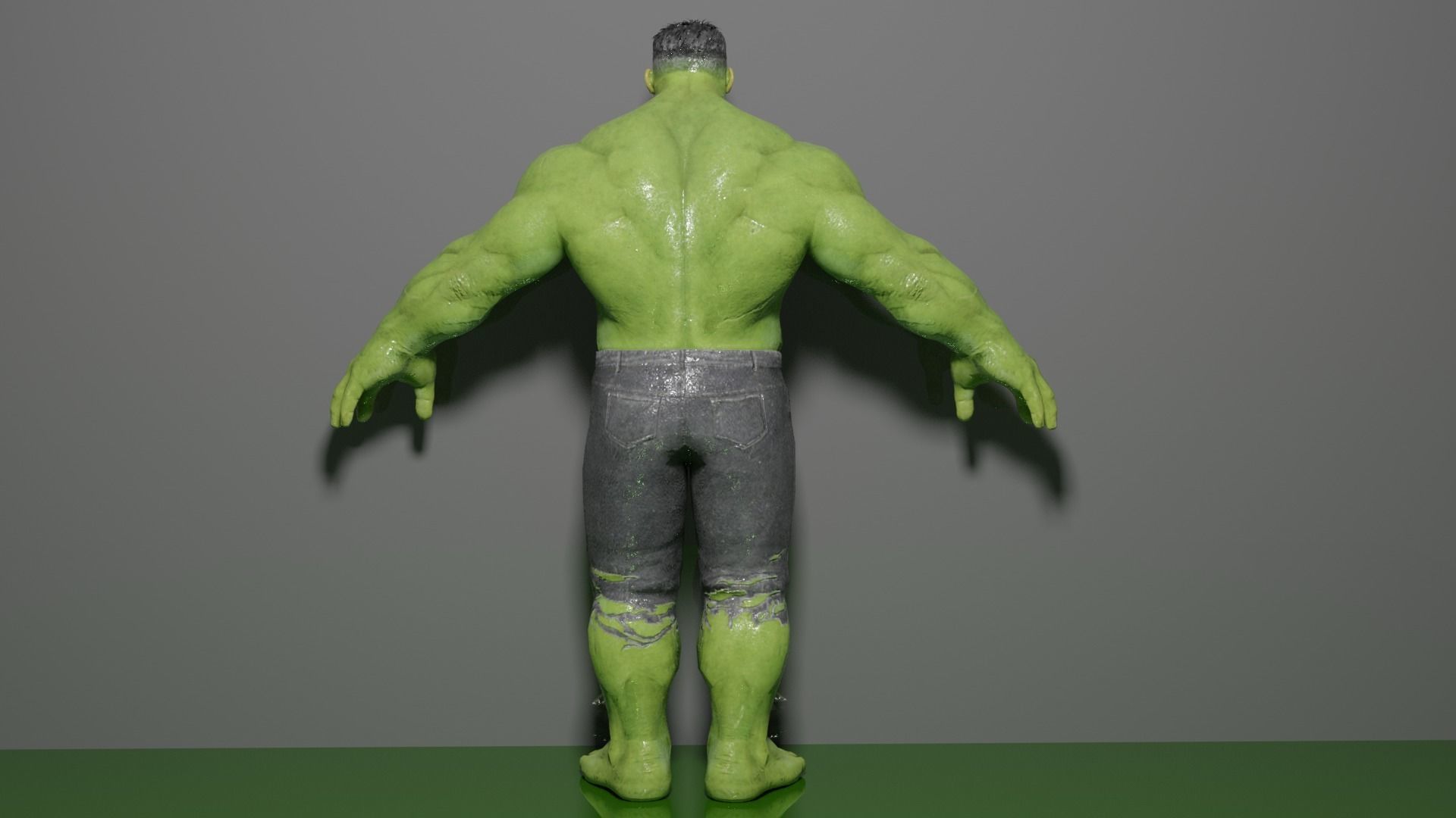 Hulk 3d model 3D model rigged | CGTrader