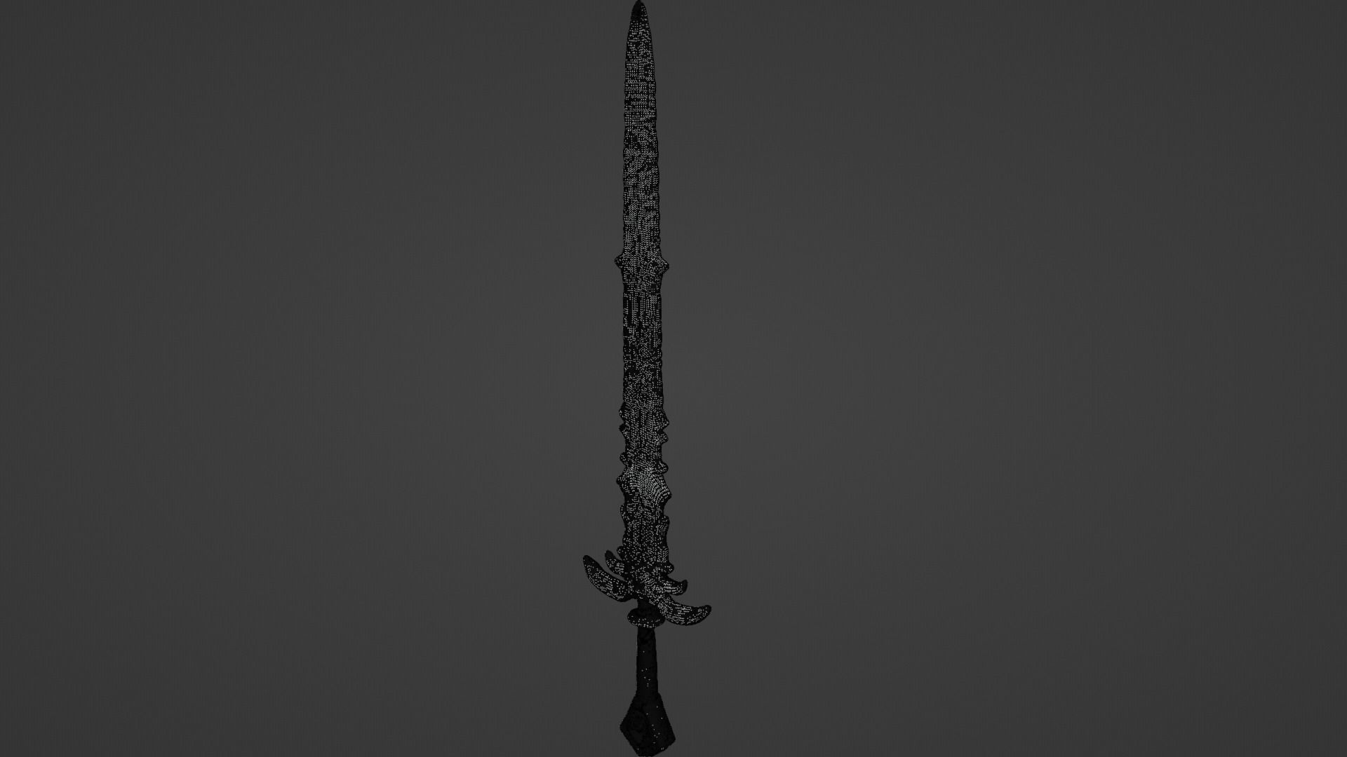 Fantasy sword 3D model | CGTrader