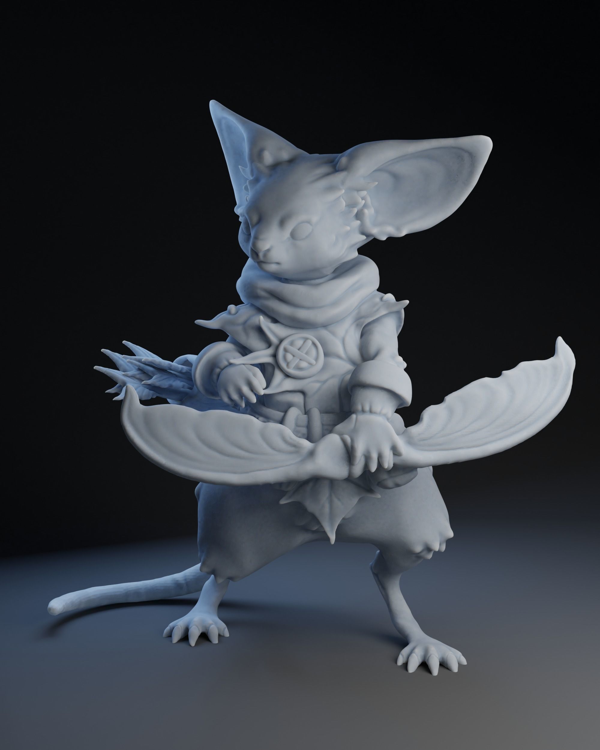 Mouse Ranger 01 3D model 3D printable | CGTrader
