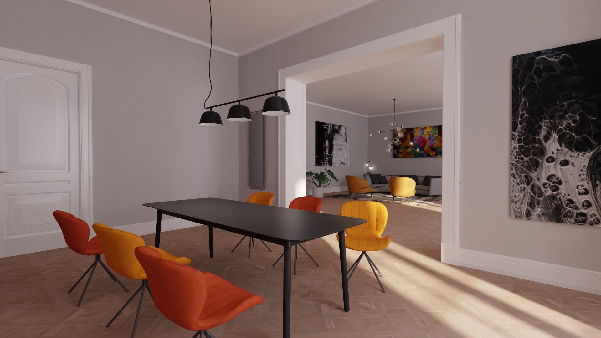 Shapespark example room free VR / AR / low-poly 3D model | CGTrader