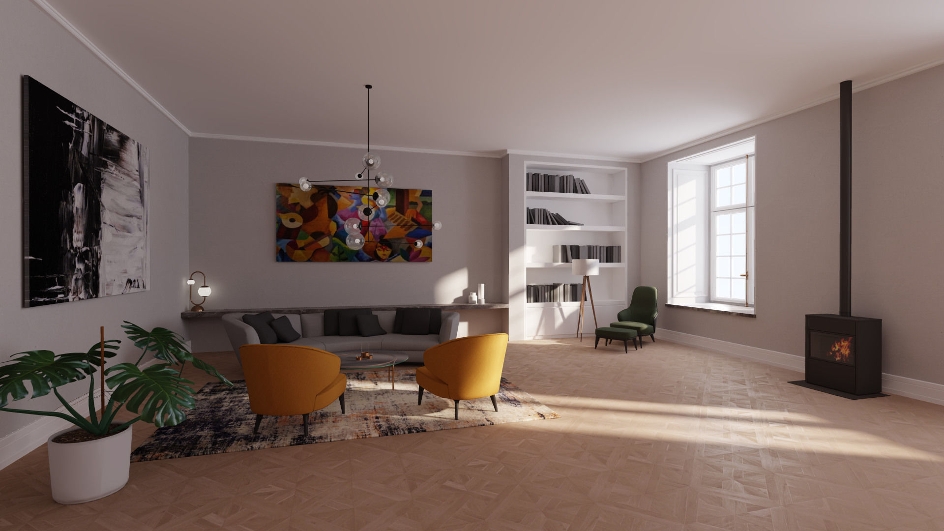 Shapespark example room free VR / AR / low-poly 3D model | CGTrader