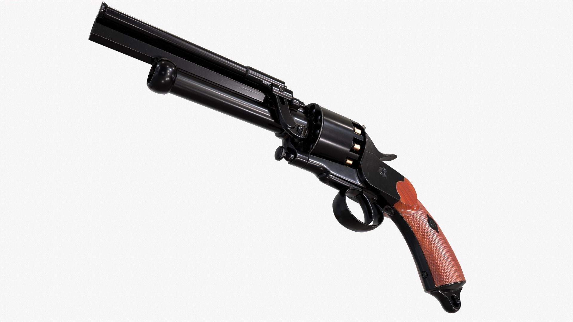 3D model LeMat revolver VR / AR / low-poly | CGTrader