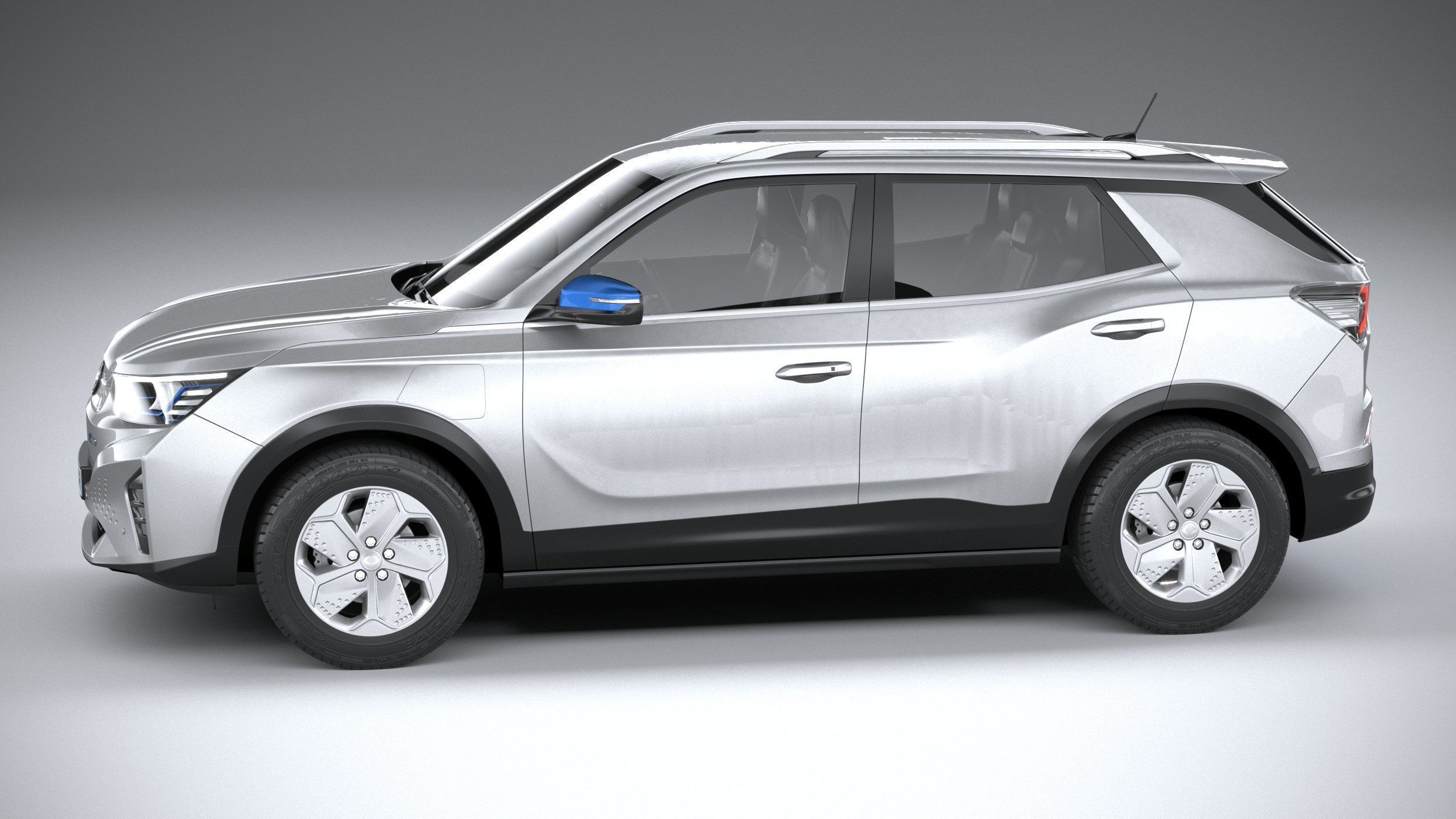 Ssangyong Korando EMotion 2023 3D model | CGTrader