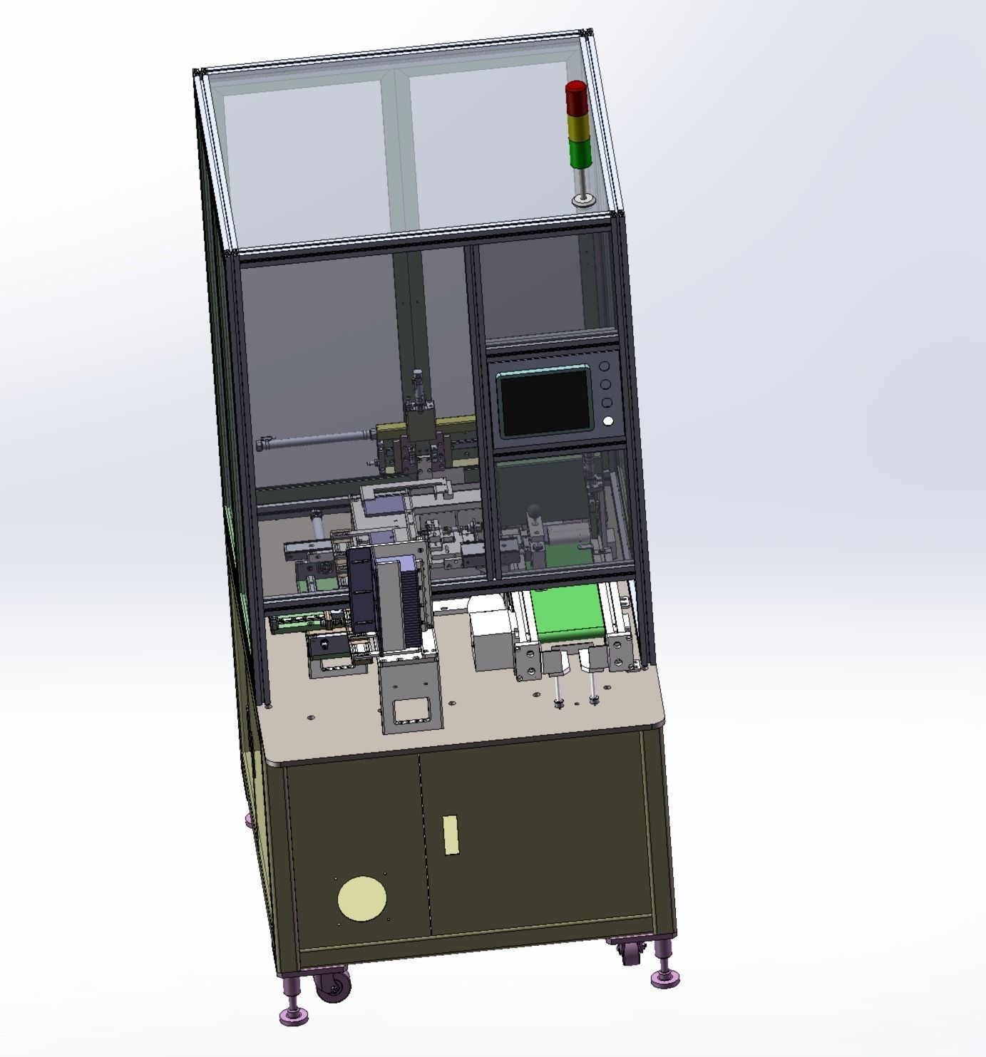Lithium battery packing machine 3D model | CGTrader