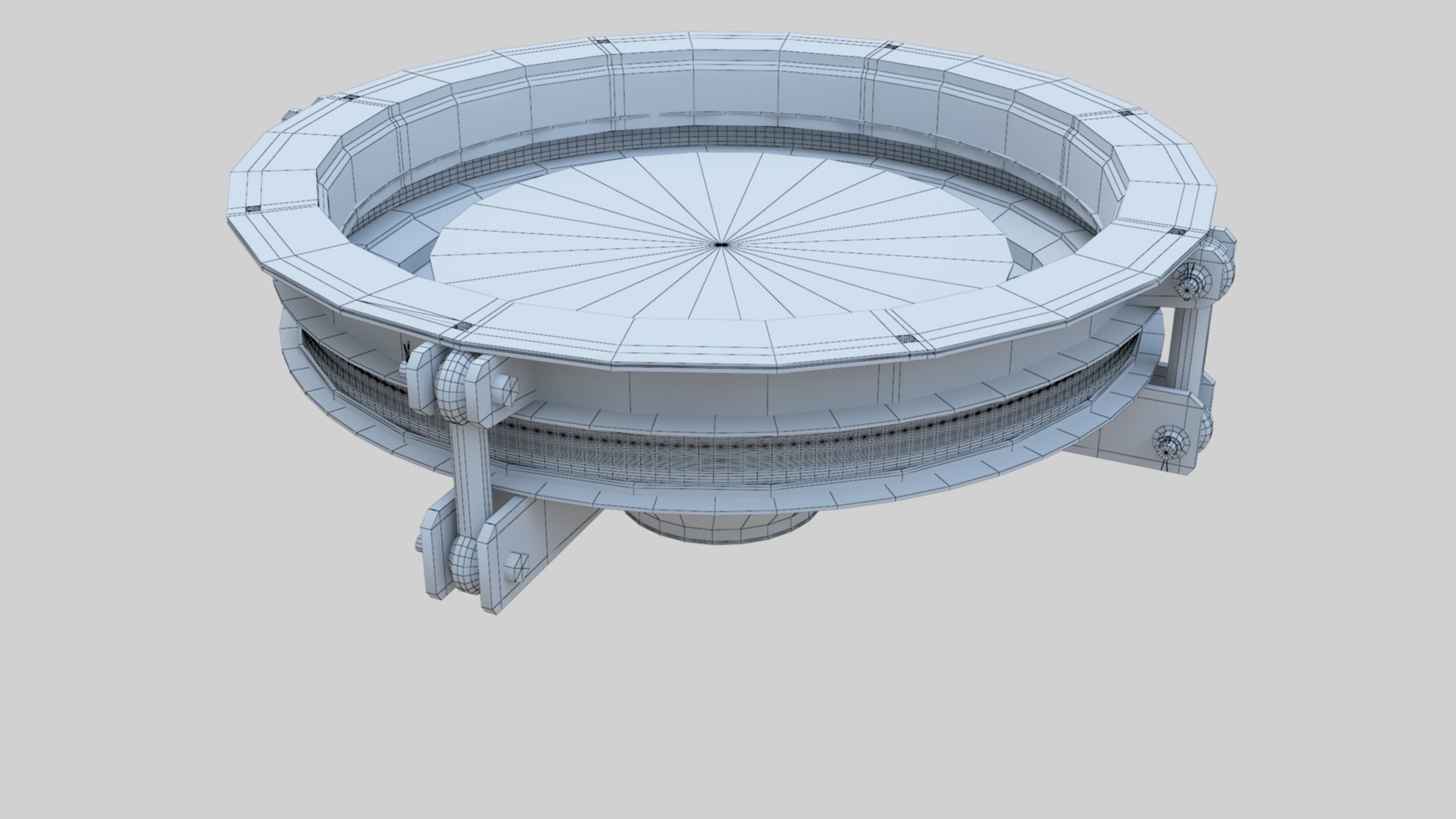 3D model Rotoflow Silo Discharger - Wheat Grain Flour Milling Machine ...