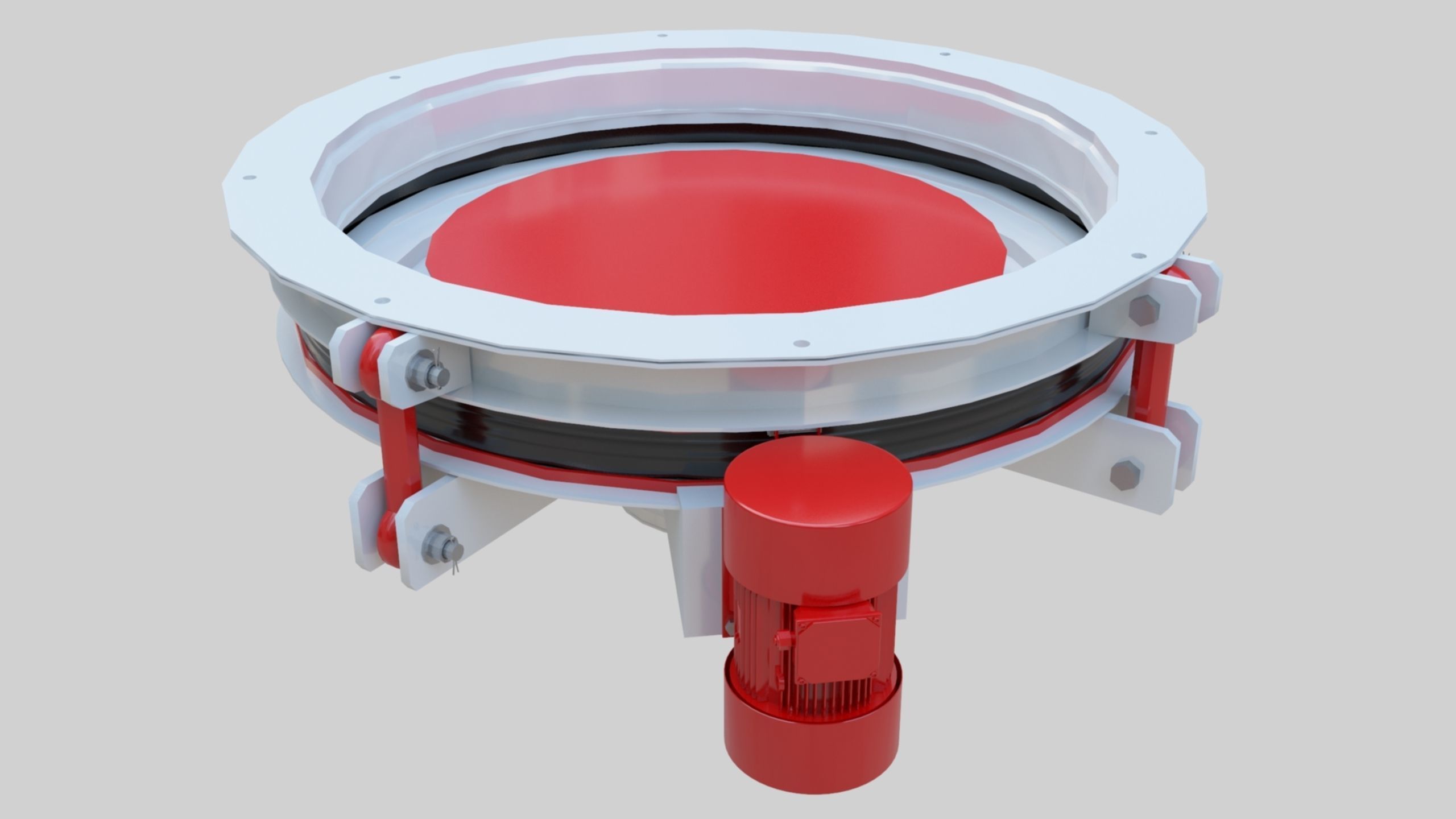 3D model Rotoflow Silo Discharger - Wheat Grain Flour Milling Machine ...