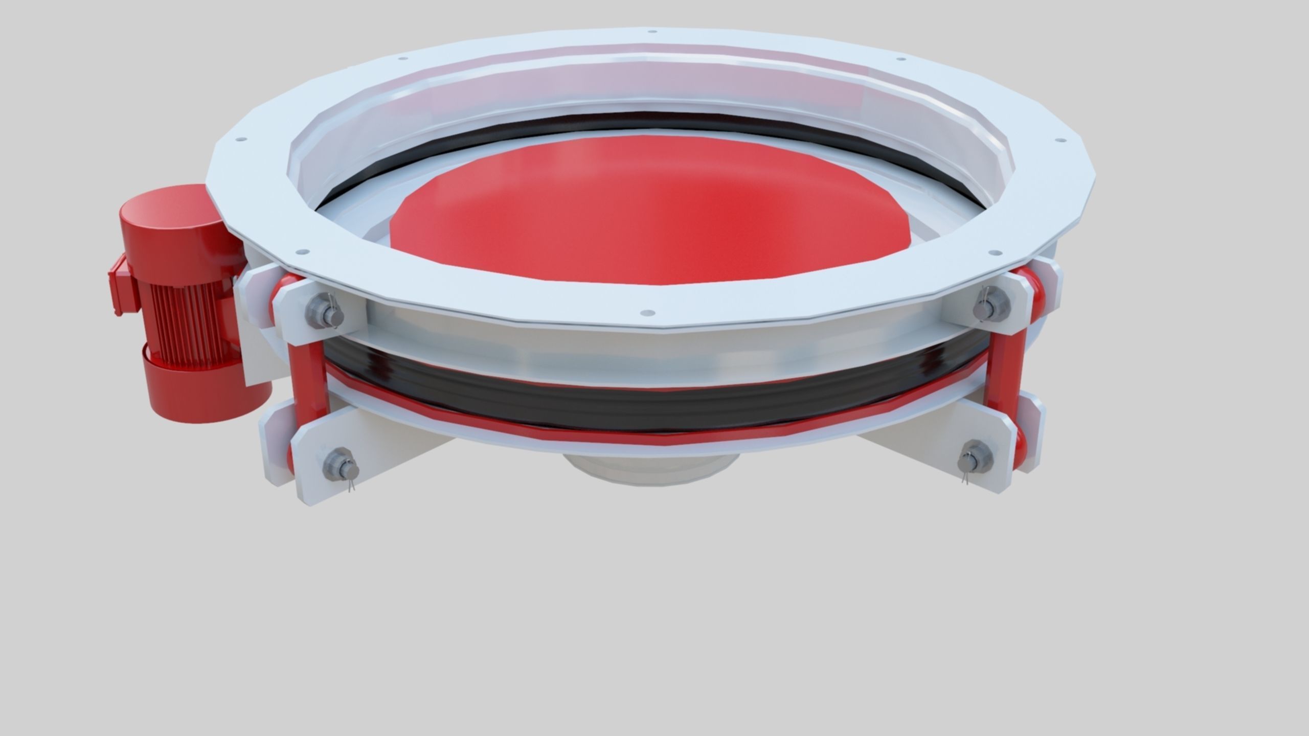 3D model Rotoflow Silo Discharger - Wheat Grain Flour Milling Machine ...