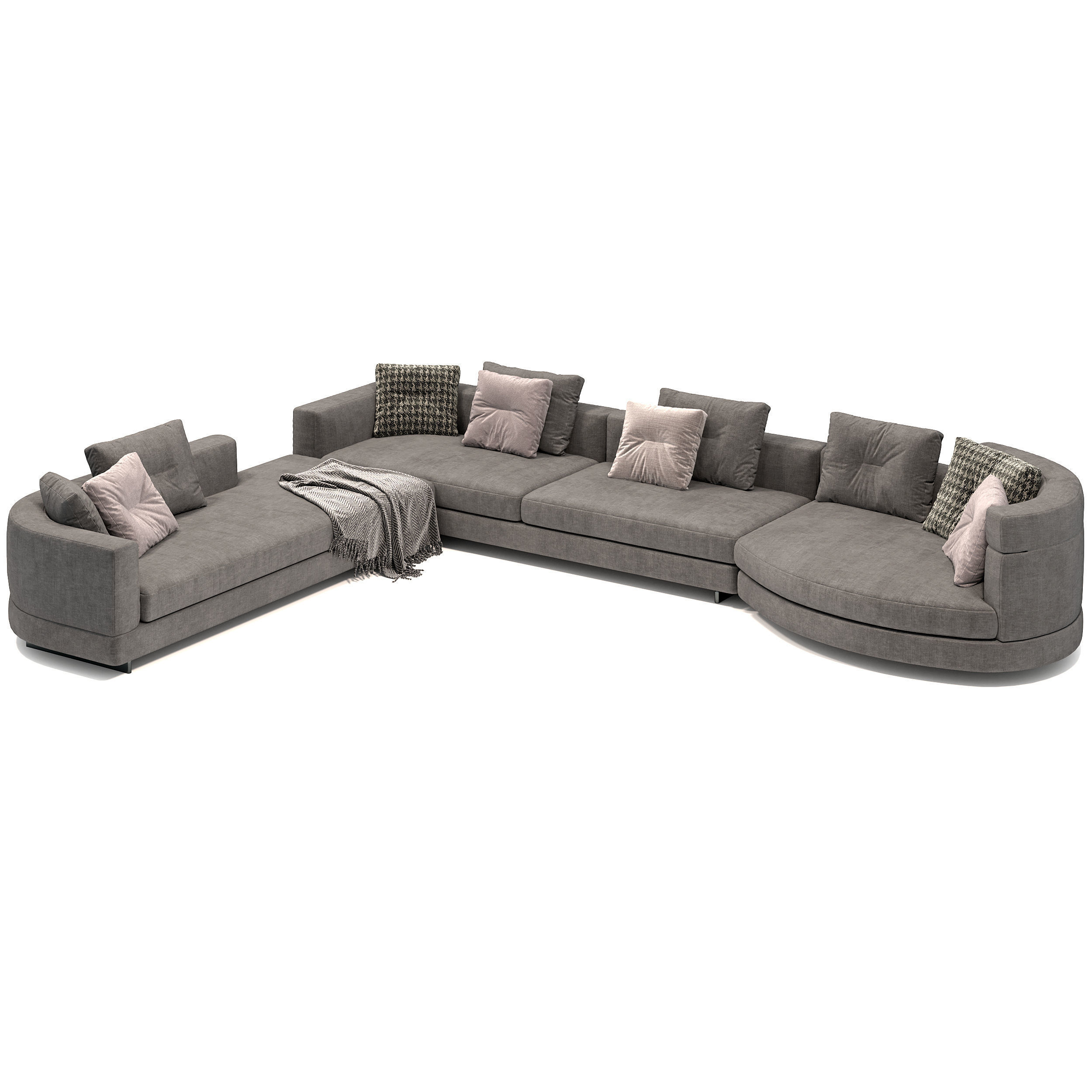 Minotti Alexander Sofa 3D model | CGTrader