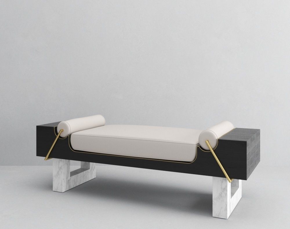 Bench Kansas 3D model | CGTrader