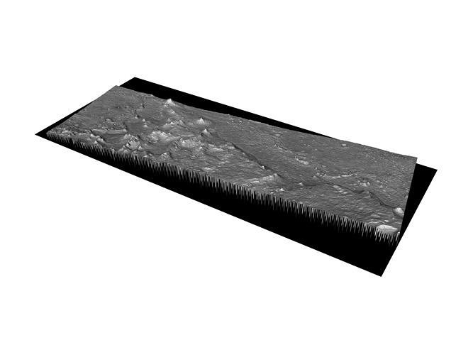 MARS VR - Polygonal Ground at Edge of Fan Deposit 3D model | CGTrader