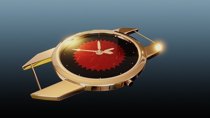 Uhr Watch Animation Lowpoly 3D model | CGTrader