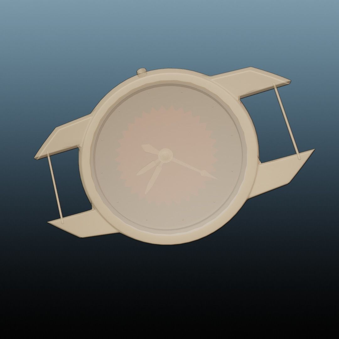Uhr Watch Animation Lowpoly 3D model | CGTrader