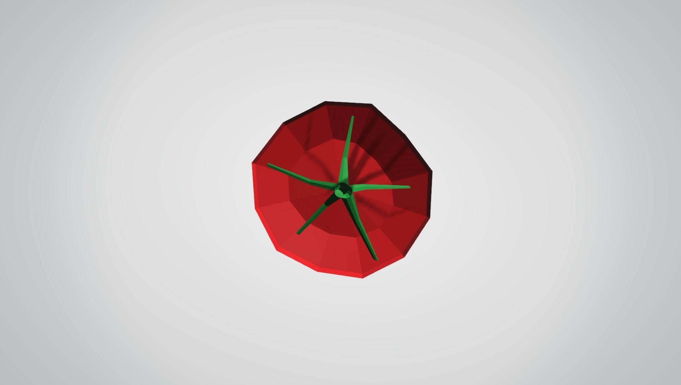 3D model Low poly tomato VR / AR / low-poly | CGTrader