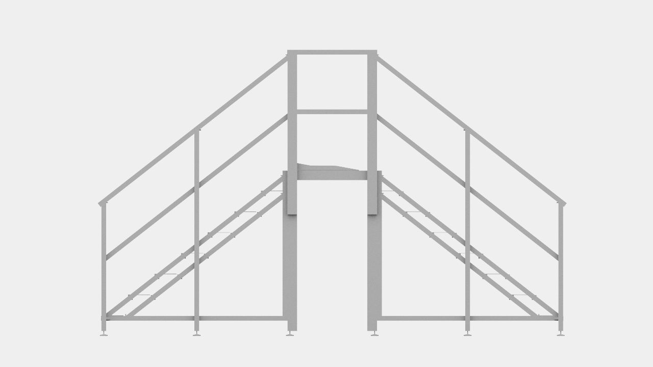 Access Footbridge free VR / AR / low-poly 3D model | CGTrader