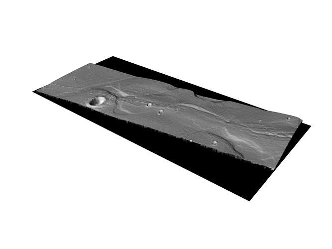 MARS VR - Fractures in Utopia Planitia 3D model | CGTrader
