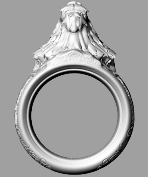 witcher ring 3D model 3D printable | CGTrader