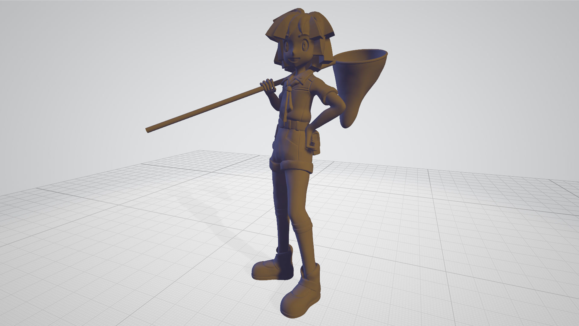 BUGSY POKEMON TRAINER 3D model 3D printable | CGTrader