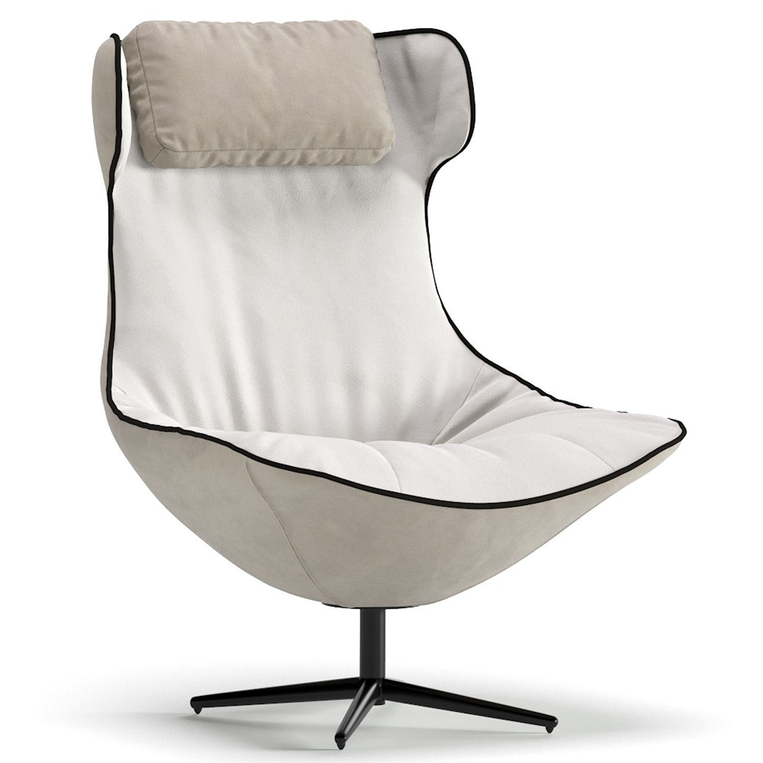 Molinari Dabo Single Armchair 3D model | CGTrader