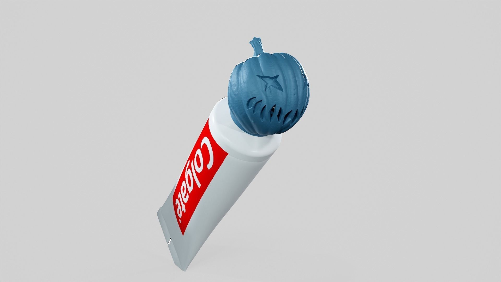 Pumpkin - Toothpaste Cup 02 STL 3D model 3D printable | CGTrader
