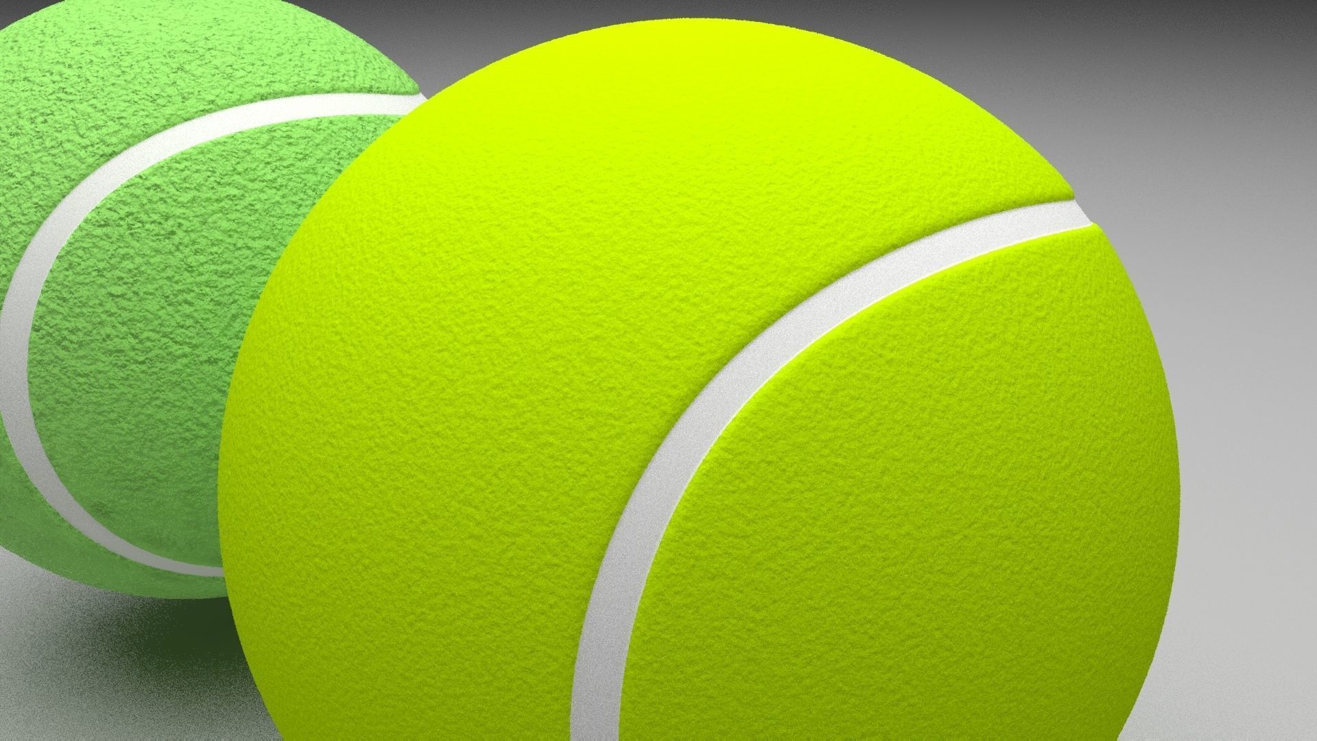 Tennis Balls 3D model | CGTrader
