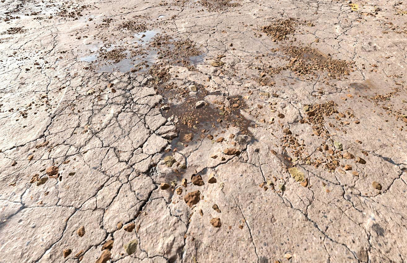 Texture Apocalyptic Concrete PBR Texture VR / AR / low-poly | CGTrader