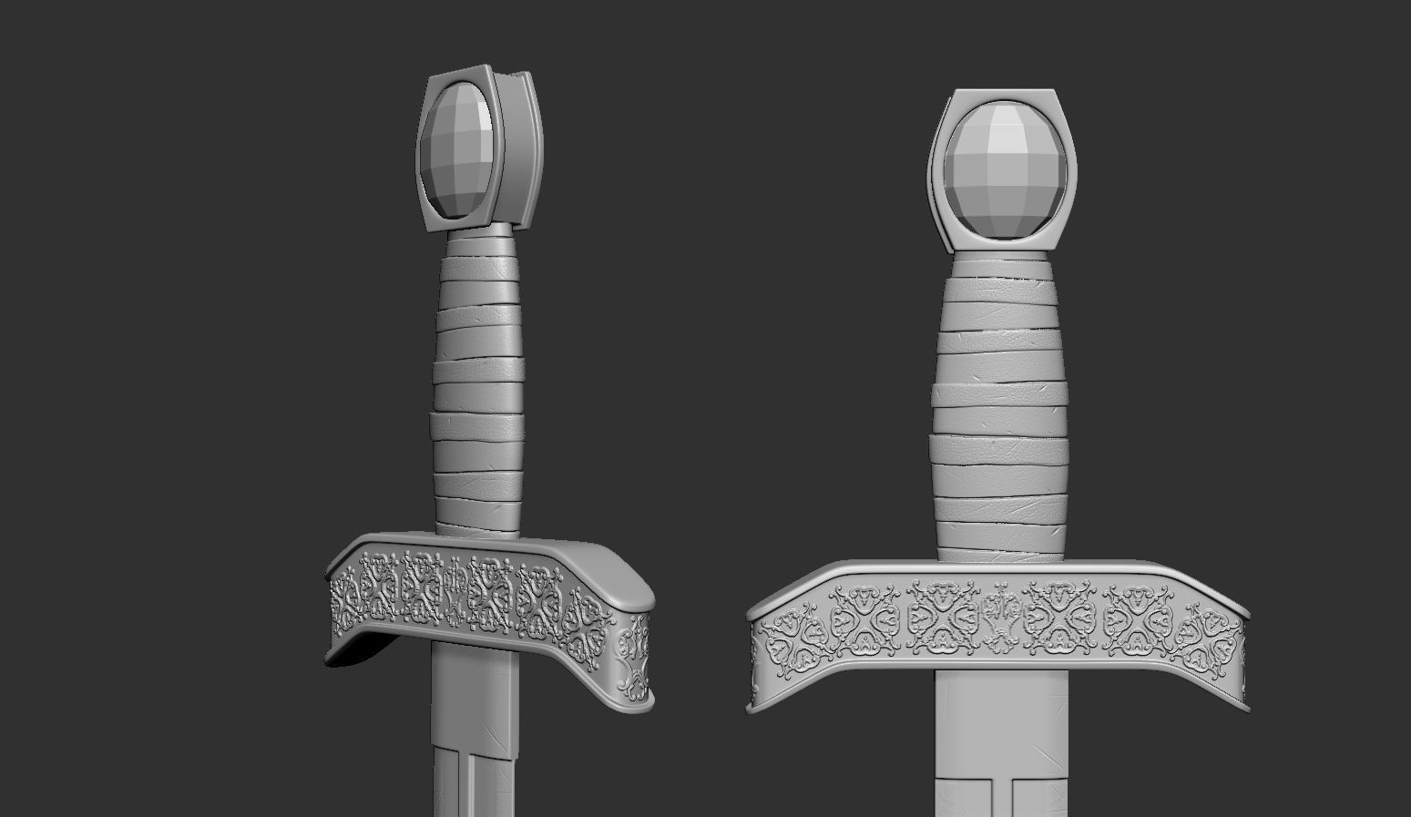 Medieval Sword 3D model | CGTrader