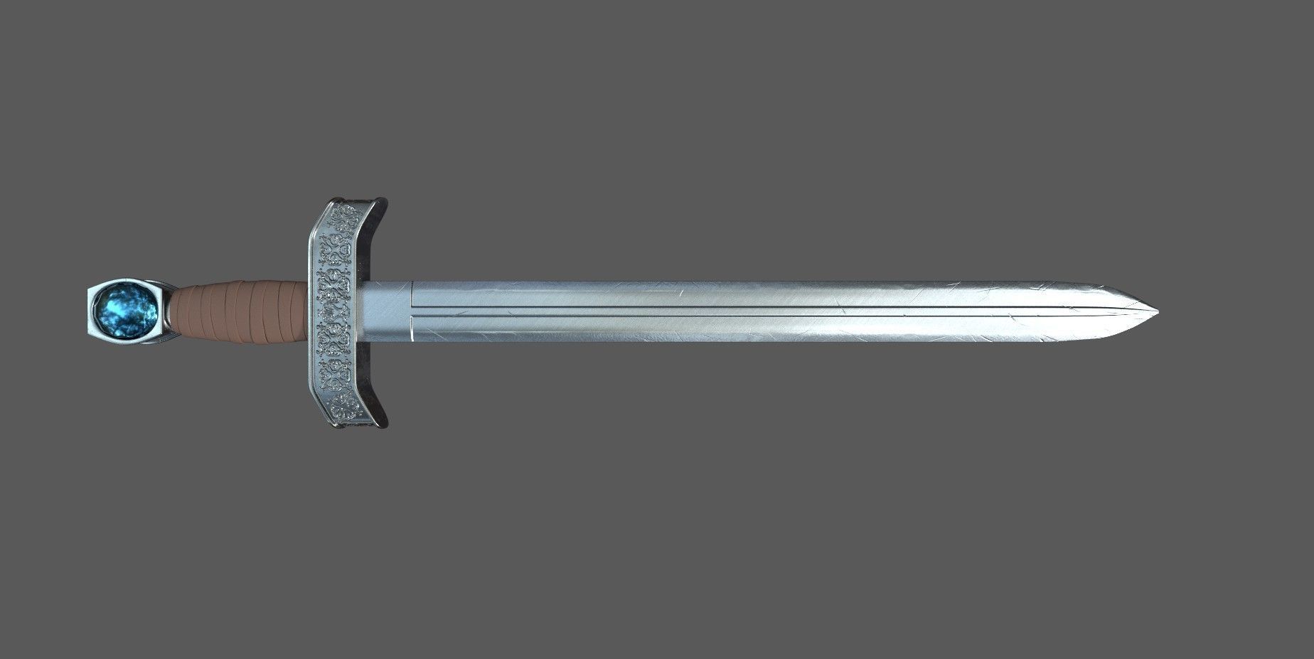 Medieval Sword 3D model | CGTrader