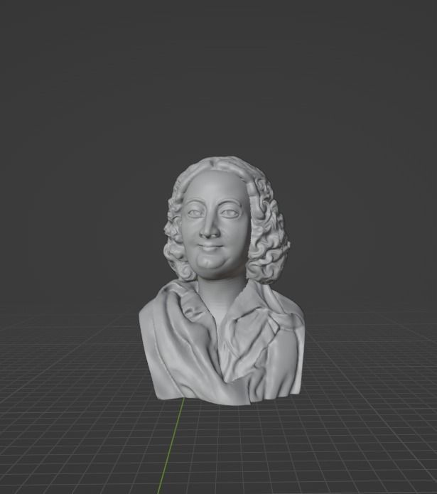 Antonio Vivaldi 3D model 3D printable | CGTrader