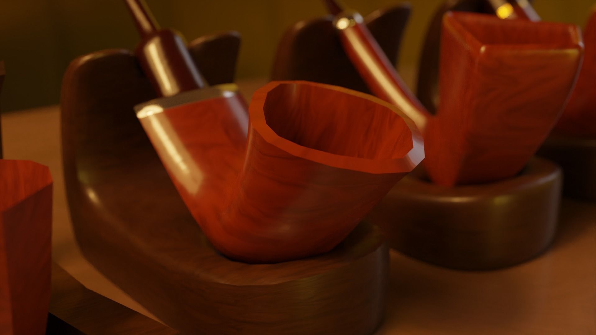 3D model Fluer Pipe VR / AR / low-poly | CGTrader