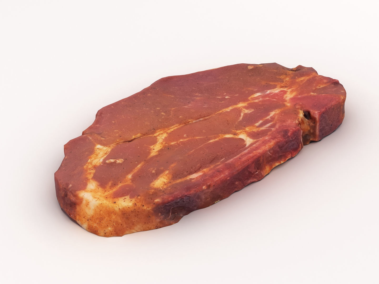 Raw Uncooked Steak 3D model | CGTrader
