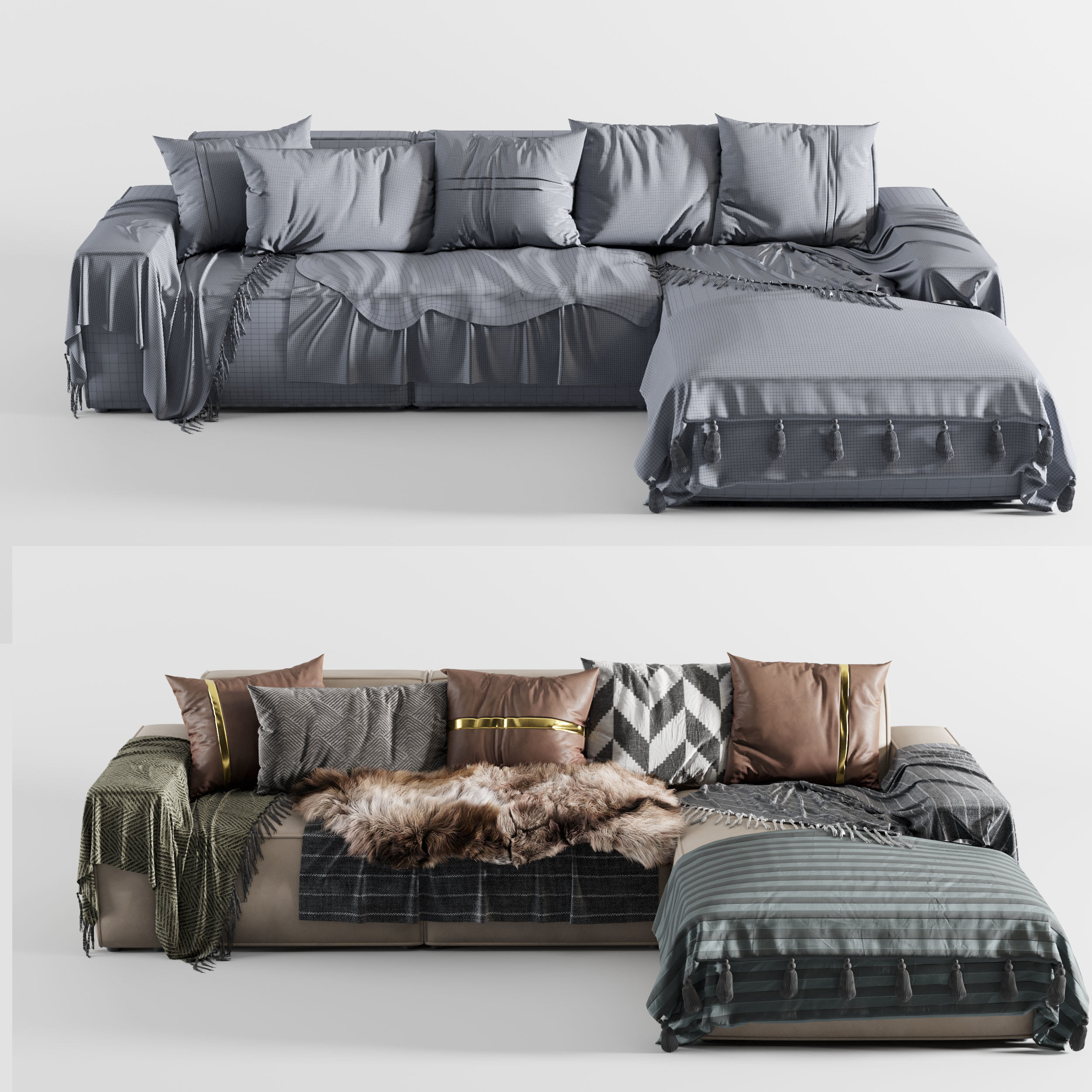 Luxano Sofa 3D model | CGTrader