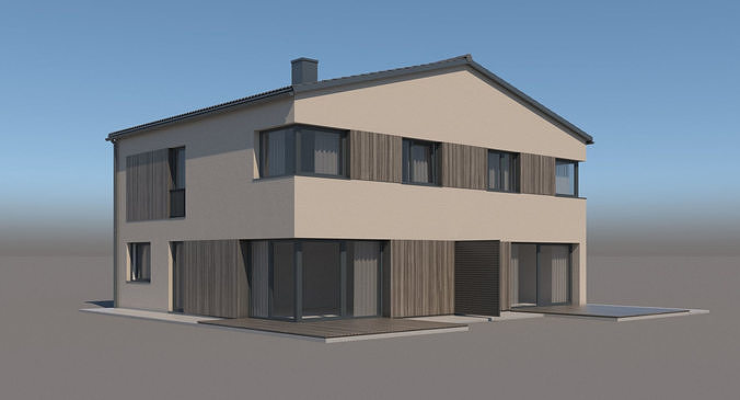 Generic Residential Building 002 3D model | CGTrader
