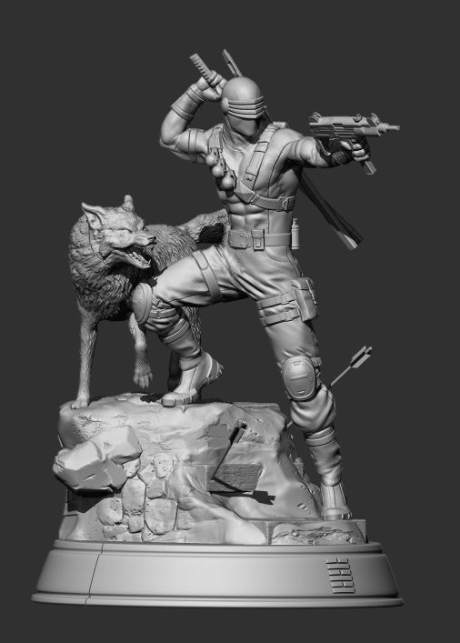 Snake eyes Gi Joe 3D model 3D printable | CGTrader