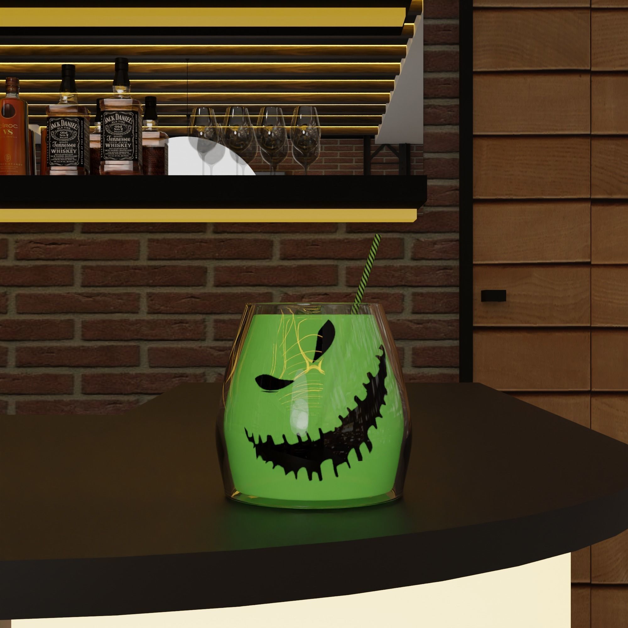 Ooogie Boogie Puddin Cup 3D model | CGTrader