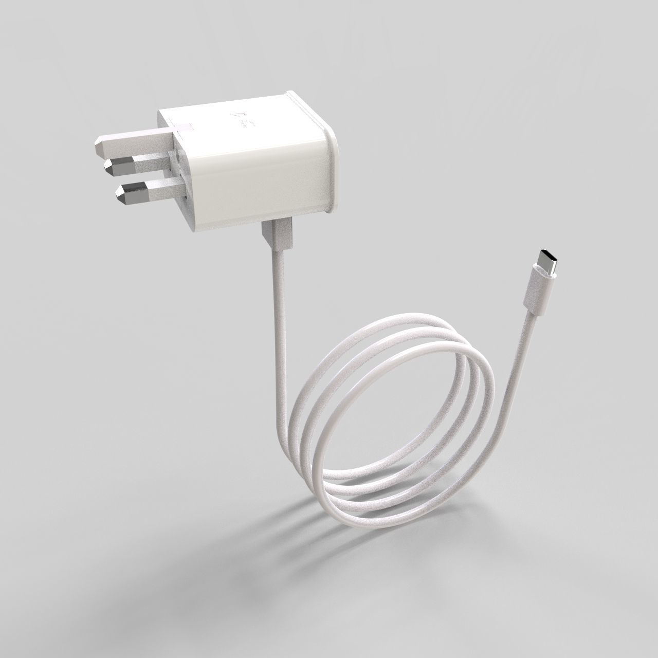 Samsung fast charging power adapter charger 3D model | CGTrader