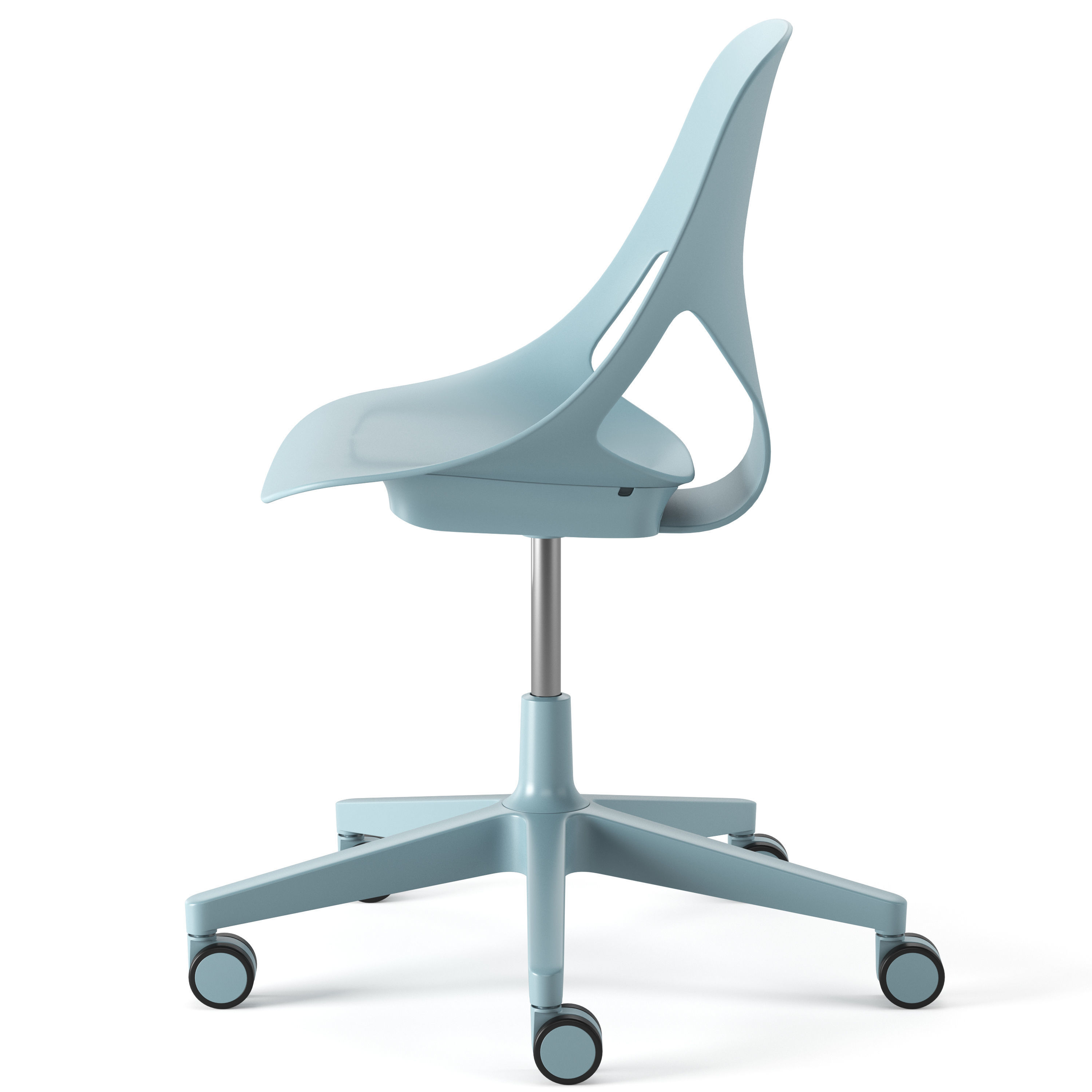 Zeph Chair Armless By Herman Miller 3D model | CGTrader