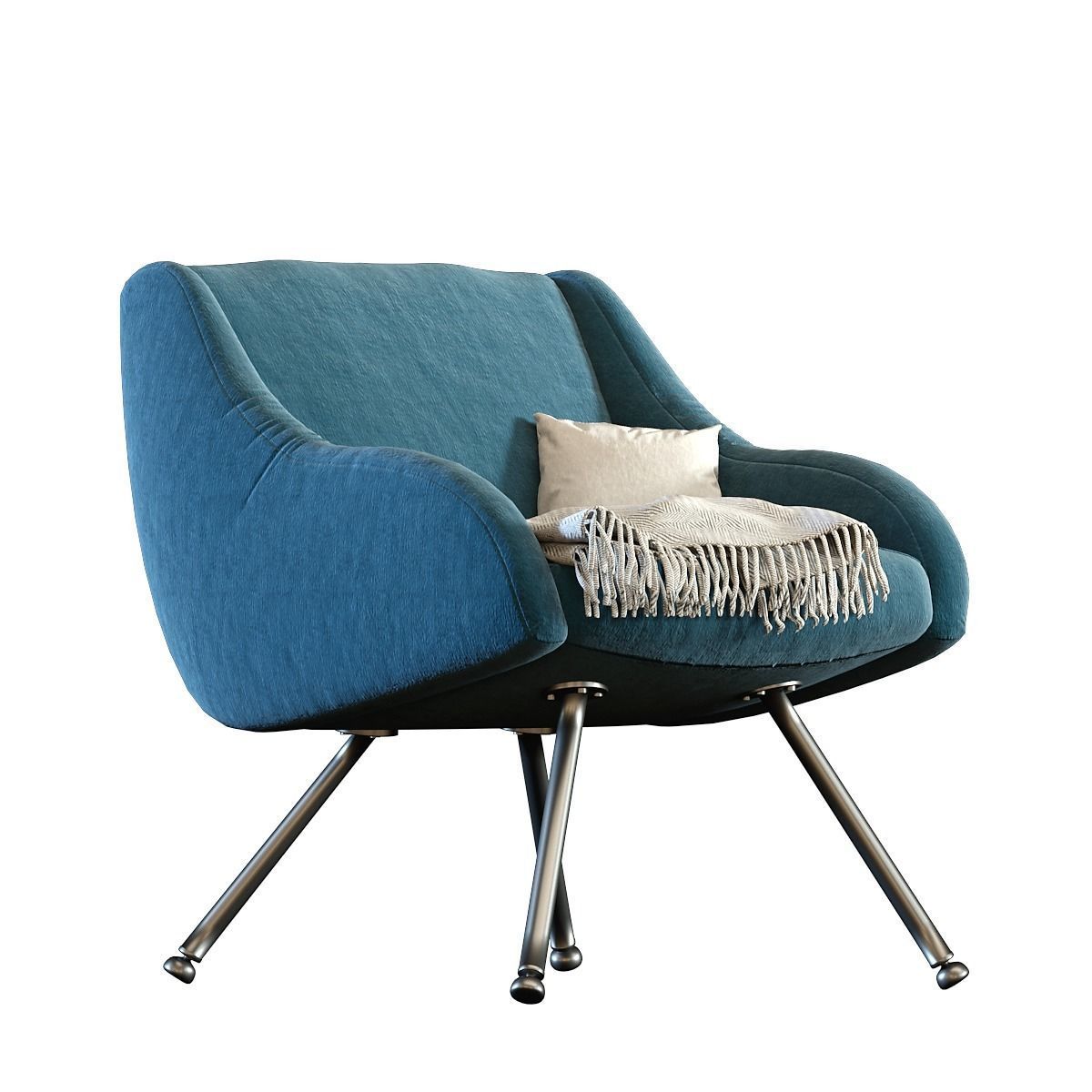 Joyce velvet vintage 3D model | CGTrader